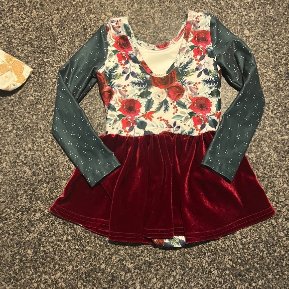 cheeky plum | Costumes | B 4 Cheeky Plum Long Sleeve Skirted Leotard ...